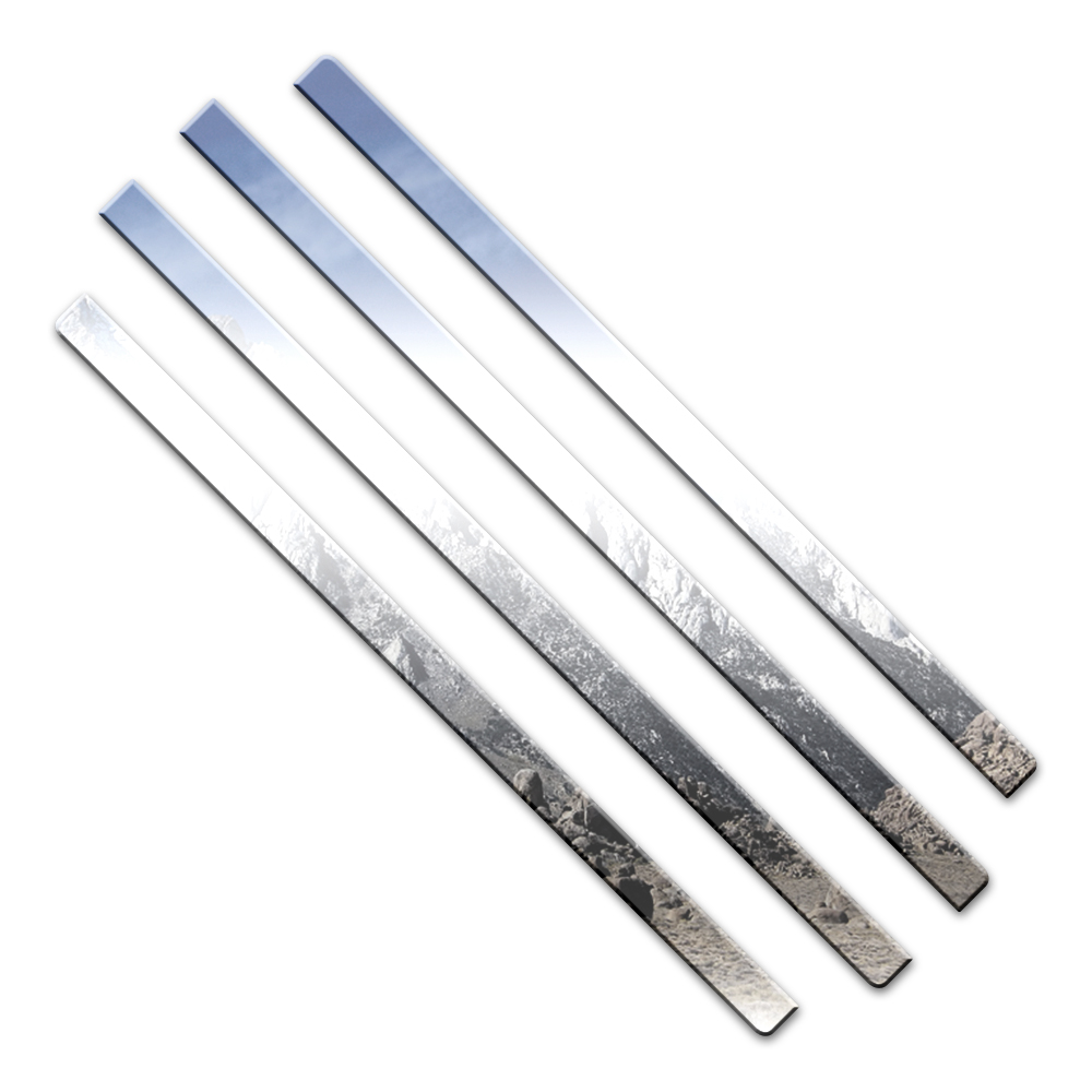 4p Stainless Window Sill Trim fits 2002-2006 Cadillac Escalade by ...