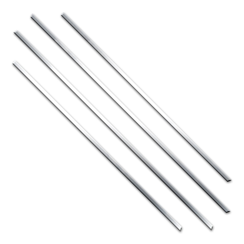 4Pc Chrome Window Sill Trim Overlay Stainless Steel for 2003-2009 ...